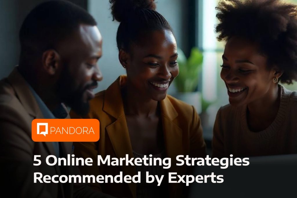 5 Online Marketing Strategies Recommended by Experts - Pandora Agency Ltd