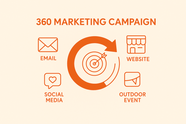 What is 360 Marketing Campaign? A Case Study - Pandora Agency Ltd